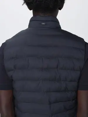 Herno Quilted And Padded Gilet - Navy