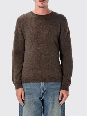 ROBERTO COLLINA Roberto Collina Ribbed Crew Neck Pullover Ebony