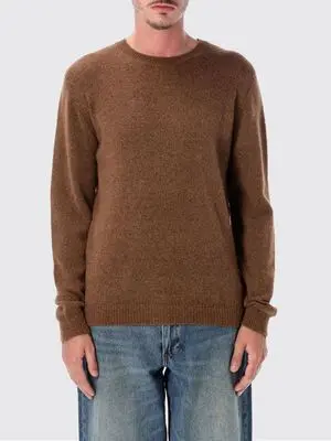 ROBERTO COLLINA Roberto Collina Ribbed Crew Neck Pullover Tobacco