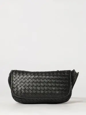 Bottega Veneta Woven Leather Belt Bag - Black