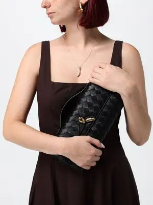 Bottega Veneta Woven Mini Bag - Black