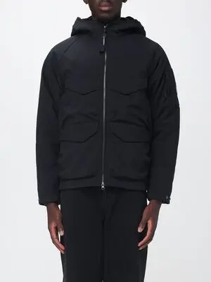 C.P. COMPANY Utility Jacket With Hood - Black