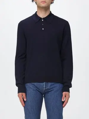 A.p.c. A. P.c. Polo Shirt Men Navy
