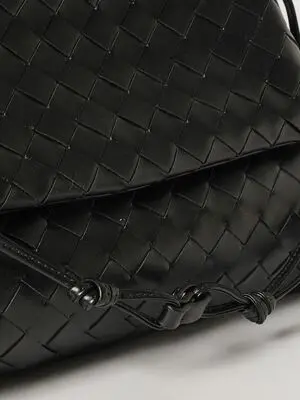 Bottega Veneta Small Intrecciato Calfskin Shoulder Bag - Black