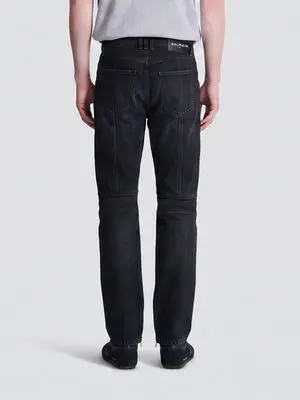 Balmain Moto Jeans