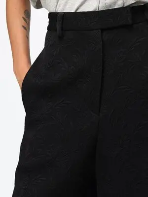 Dries Van Noten Textured Wide-leg Trousers