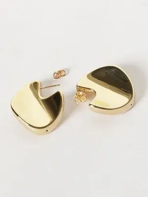 Bottega Veneta 18ct -plated Silver Disc Drop Earrings - Gold