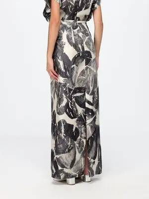 ALYSI Printed Maxi Skirt