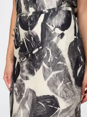 ALYSI Printed Maxi Skirt