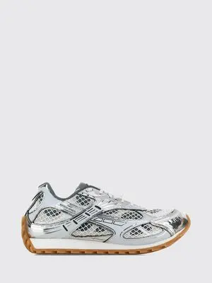 Bottega Veneta Bottega Veneta Orbit Technical Mesh Sneakers Silver