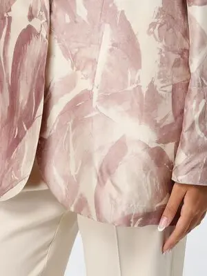ALYSI Printed Blazer - Pink