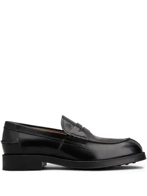 TOD`S Leather Loafer - Black