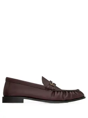 Saint Laurent Mid Calf Loafers For Men