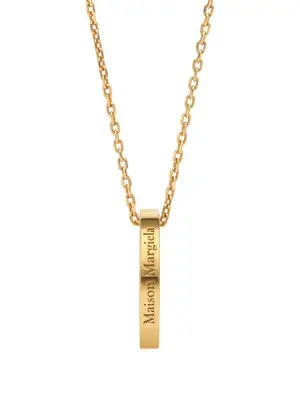 MAISON MARGIELA Necklace With Ring Pendant - Metallic