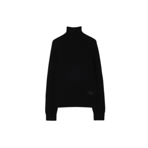 Burberry Cashmere Turtleneck Sweater - Black