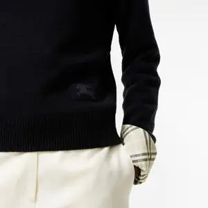 Burberry Cashmere Turtleneck Sweater - Black