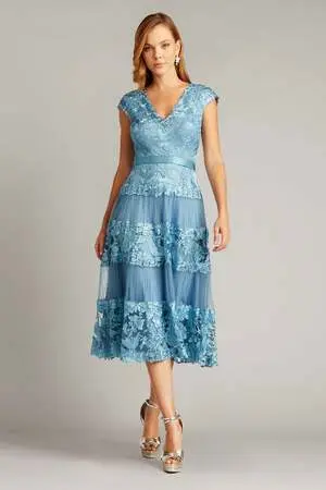 Tadashi Shoji Tiered Evening Dresses