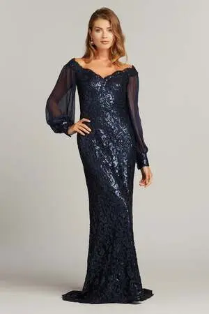 Tadashi Shoji Cassatt Sequin Gown