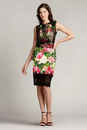Tadashi Shoji Floral Lace Cocktail Dresses
