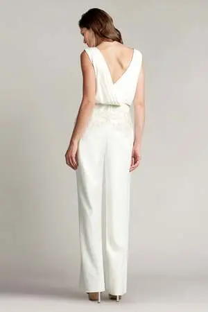 Tadashi Shoji Perin Back Drape Jumpsuit