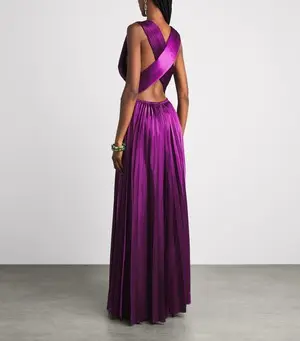 Ulla Johnson Satin Lena Gown