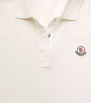 Moncler Cotton Logo Polo Shirt