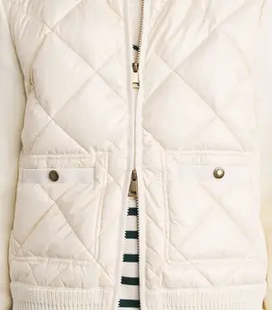 Moncler Cotton Quilted Hybrid Jacket
