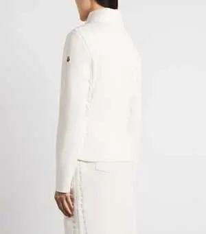 Moncler Cotton Quilted Hybrid Cardigan