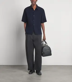 Sandro Textured Short-sleeve Shirt