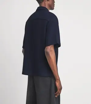Sandro Textured Short-sleeve Shirt