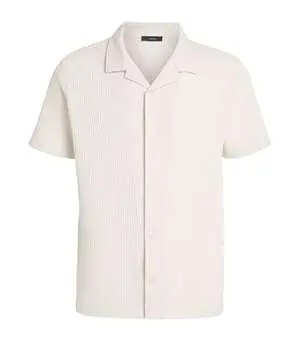 Vince Waffle Knit Shirt - White