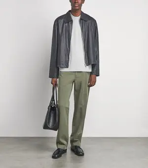 Vince Cotton-linen Louie Chinos