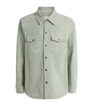 Paul Smith Suede Slim Overshirt