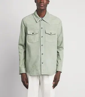 Paul Smith Suede Slim Overshirt