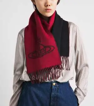 VIVIENNE WESTWOOD Wool Orb Scarf