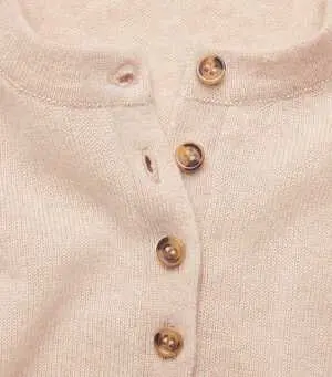 ME+EM Cashmere Short Sleeve Cardigan