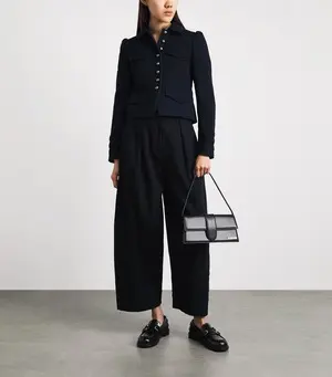 ME+EM Organic Twill Cropped Jacket