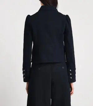 ME+EM Organic Twill Cropped Jacket