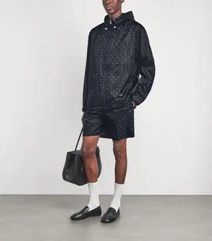 Sandro Technical Fabric Jacquard Jacket