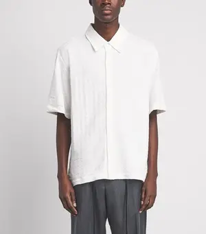 Sandro Cotton Jacquard Shirt