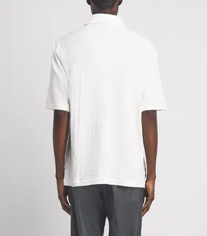 Sandro Cotton Jacquard Shirt