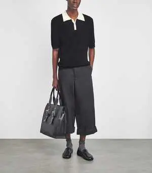 Sandro Contrast-collar Polo Shirt