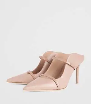 MALONE SOULIERS Leather Maureen Mules 85