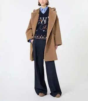 Max Mara Cotton Stripe Cropped Shirt