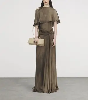 Alexander McQueen Asymmetric Cape Top