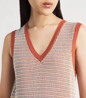 Varley Albane Cotton Knitted Maxi Dress - Beige