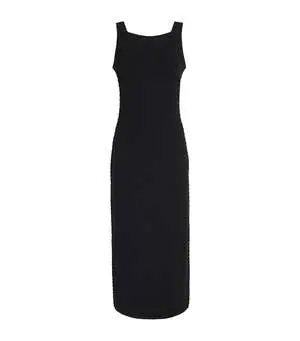 Varley Cotton Knitted Cusack Midi Dress