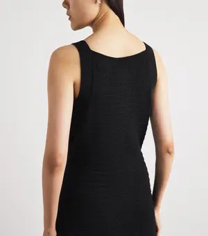 Varley Cotton Knitted Cusack Midi Dress