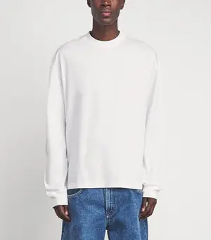 AGOLDE Cotton Asha Long-sleeve T-shirt - White