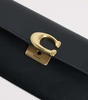 COACH Leather Jet Shoulder Bag